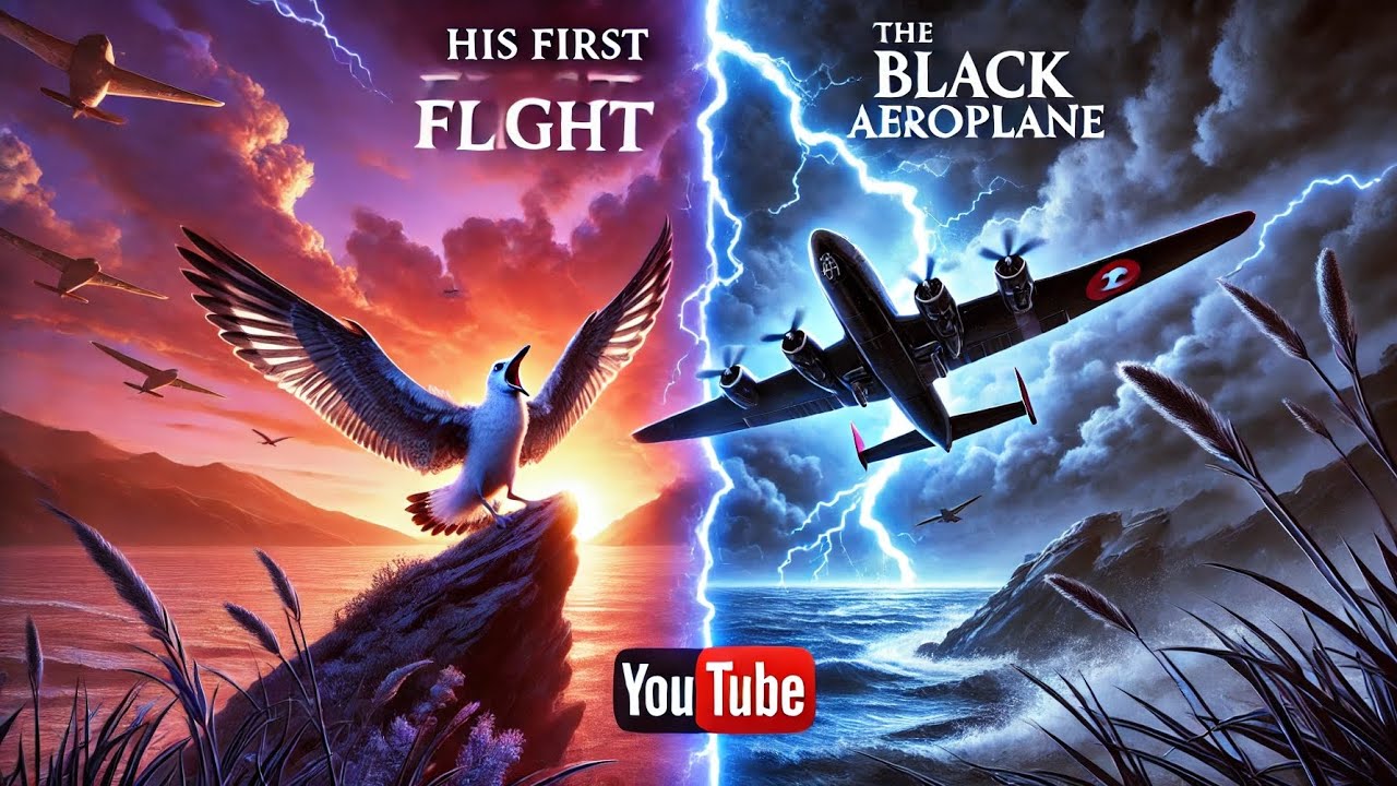 🕊️ His First Flight + ️ The Black Aeroplane | Class 10 English🏆📚 - YouTube
