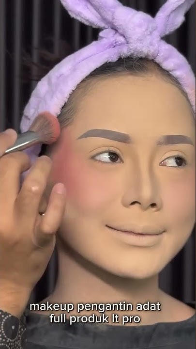 TUTORIAL MAKEUP PENGANTIN ADAT | galih_makeupartist #tutorial #makeup #shorts #fyp - YouTube