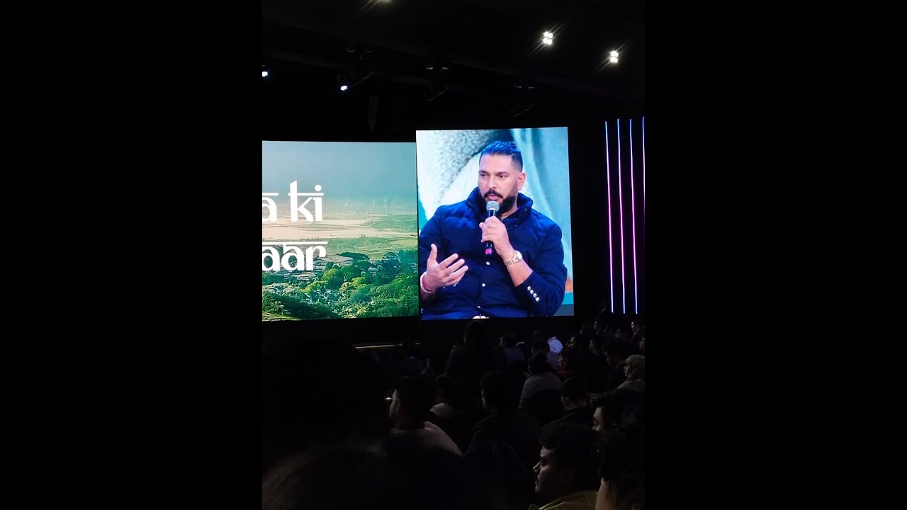 Yuvraj Singh's Inspiring Speech at Amazon Sambhav Summit 2024| Delhi ...
