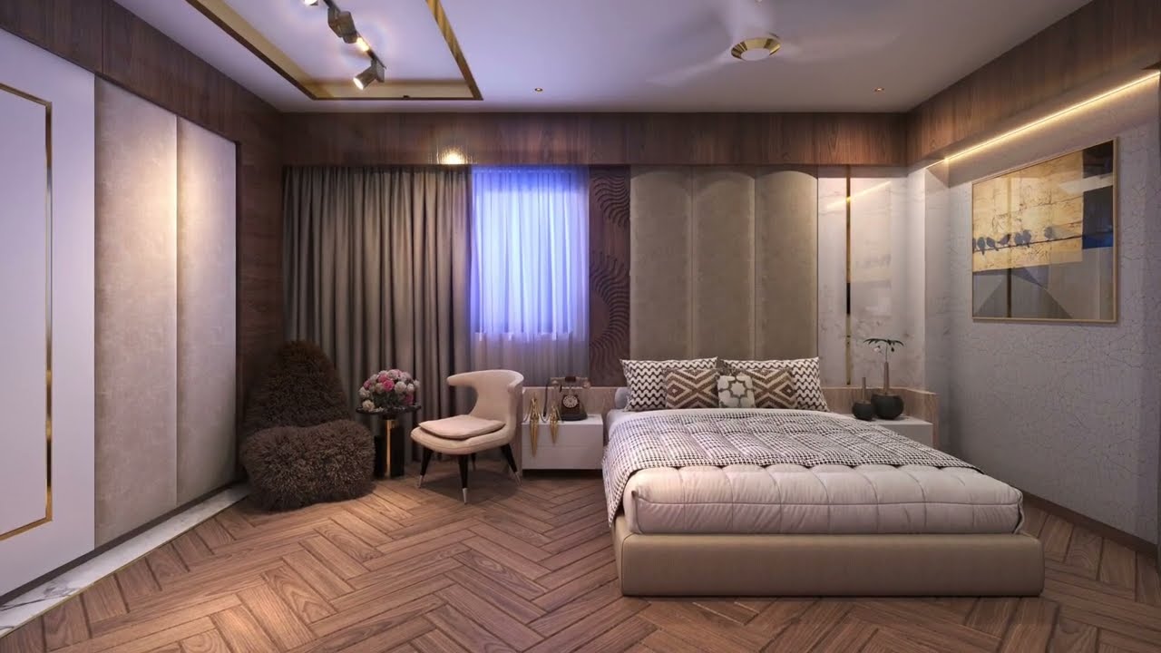 Luxurious & cozy Parents room design - YouTube