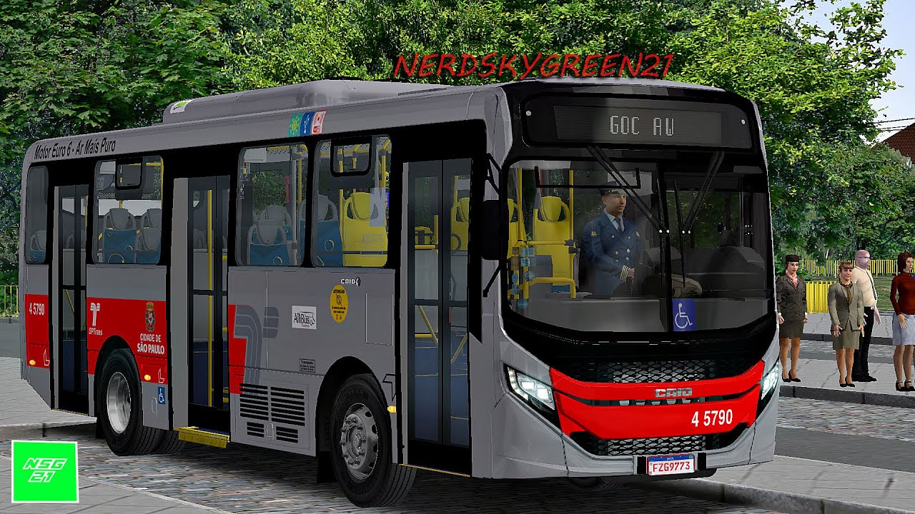 [OMSI 2] LANÇAMENTO Caio Apache Vip V Midi VW 15.210/S Euro 6 AC padrão ...