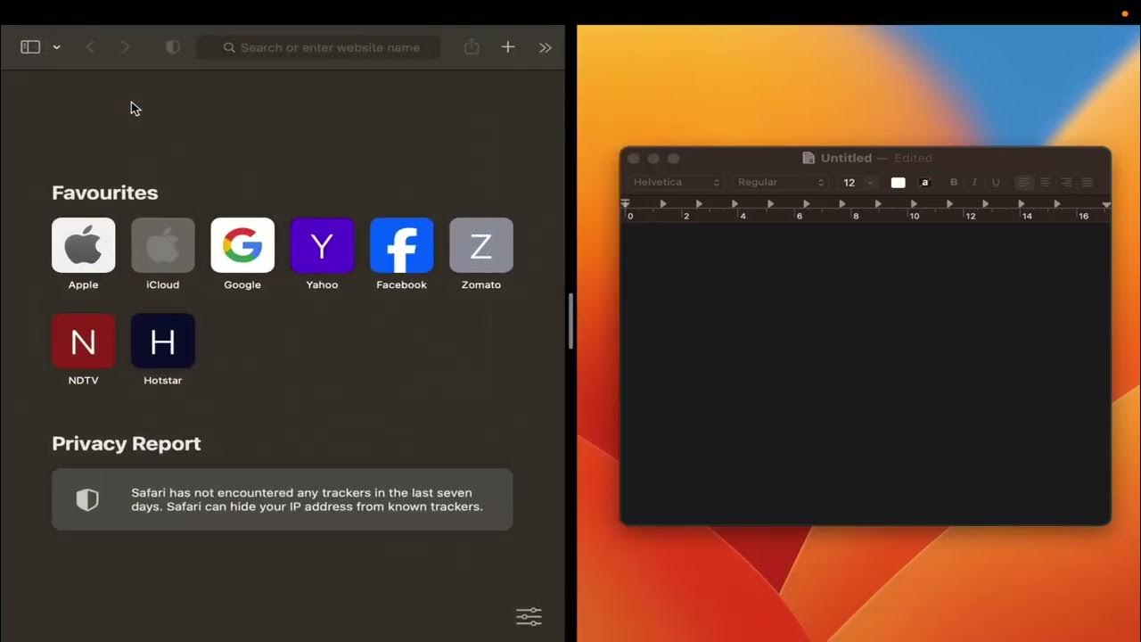How To Split Screen On macOS | How to use Split View on Mac - YouTube