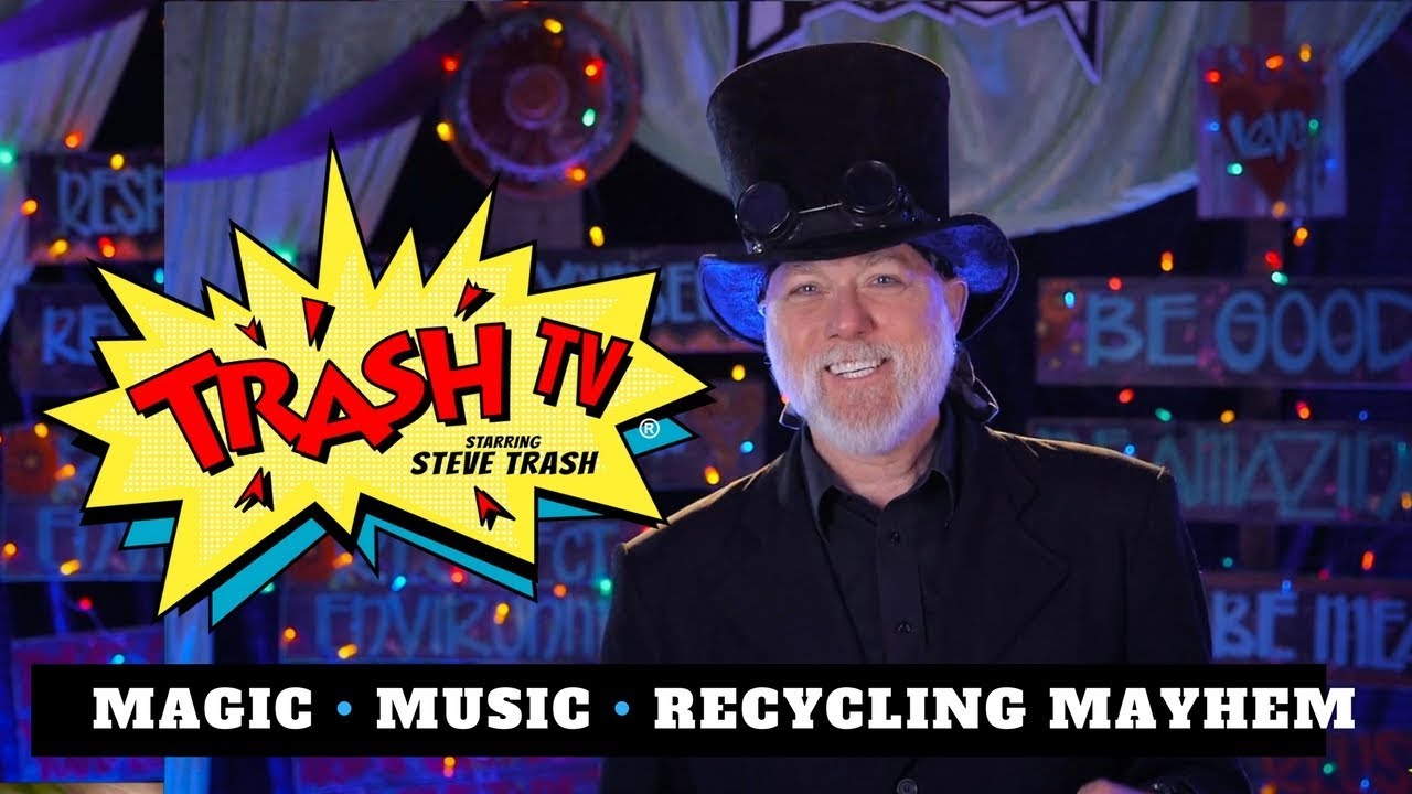 Truly amazing magic performed by Steve Trash for kids - TRASH TV® - YouTube