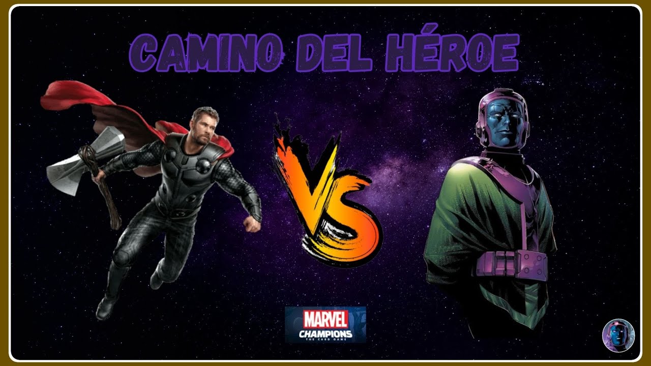 Marvel Champions LCG - Thor Vs Kang Experto - YouTube
