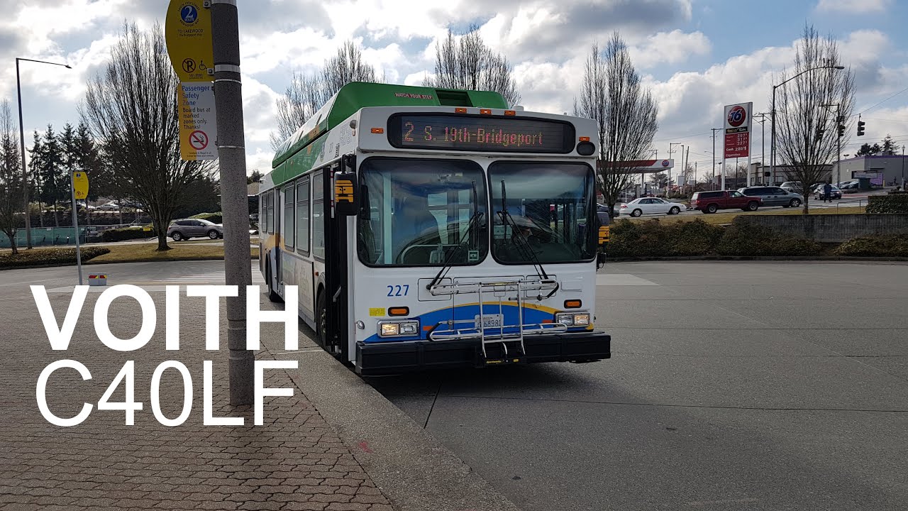 Voith goodness! - Pierce Transit 2006 New Flyer C40LF No. 227 on line 2 ...