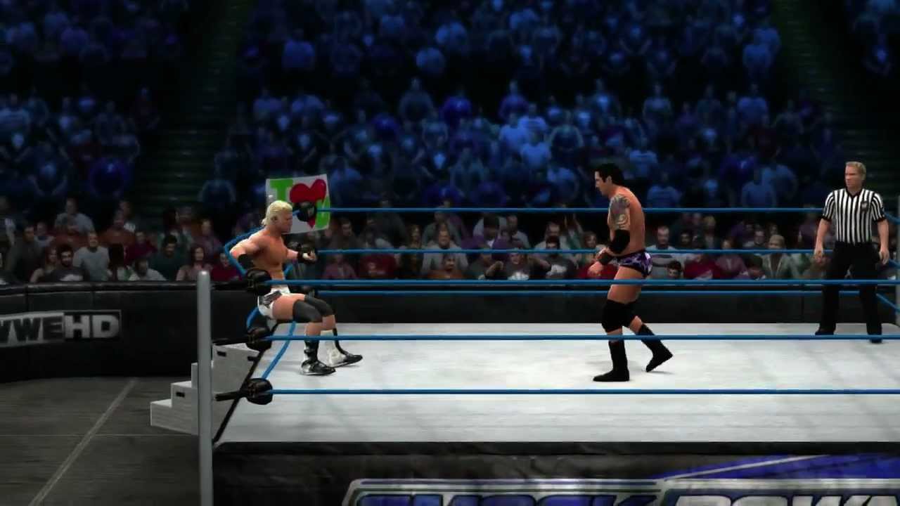 Wade Barrett hits his finisher in WWE '13! - YouTube
