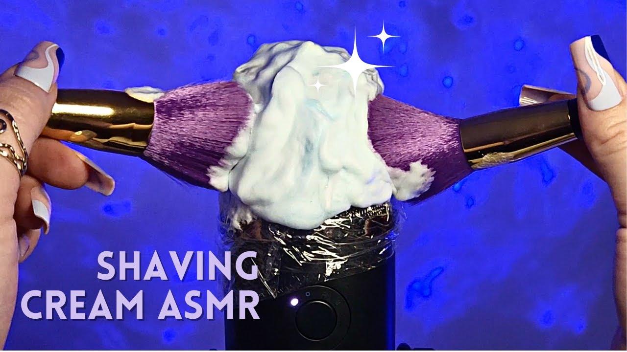 ASMR | Shaving Cream on Mic Tingles - YouTube
