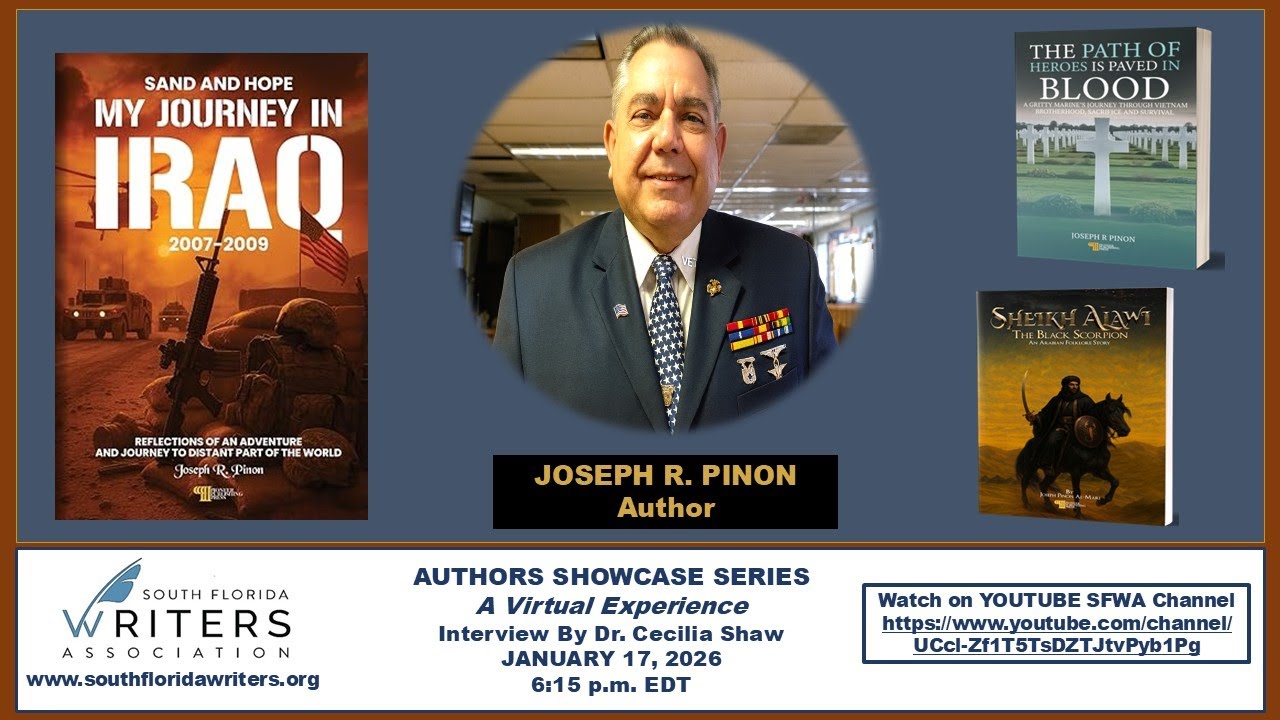 2026 January Joseph R. Pinon Authors Showcase - YouTube