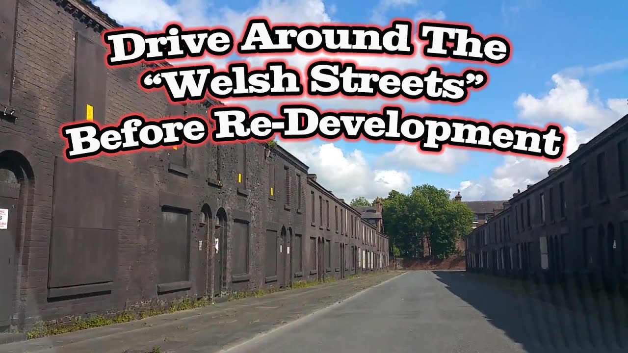 Drive around the Welsh Streets in Liverpool before renovation 2016 ...