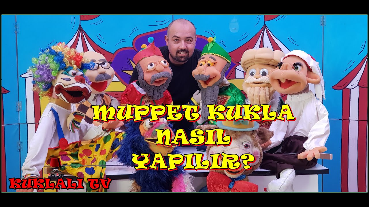MUPPET KUKLA YAPIMI (1 BÖLÜM) MUPPET MAKİNG - YouTube