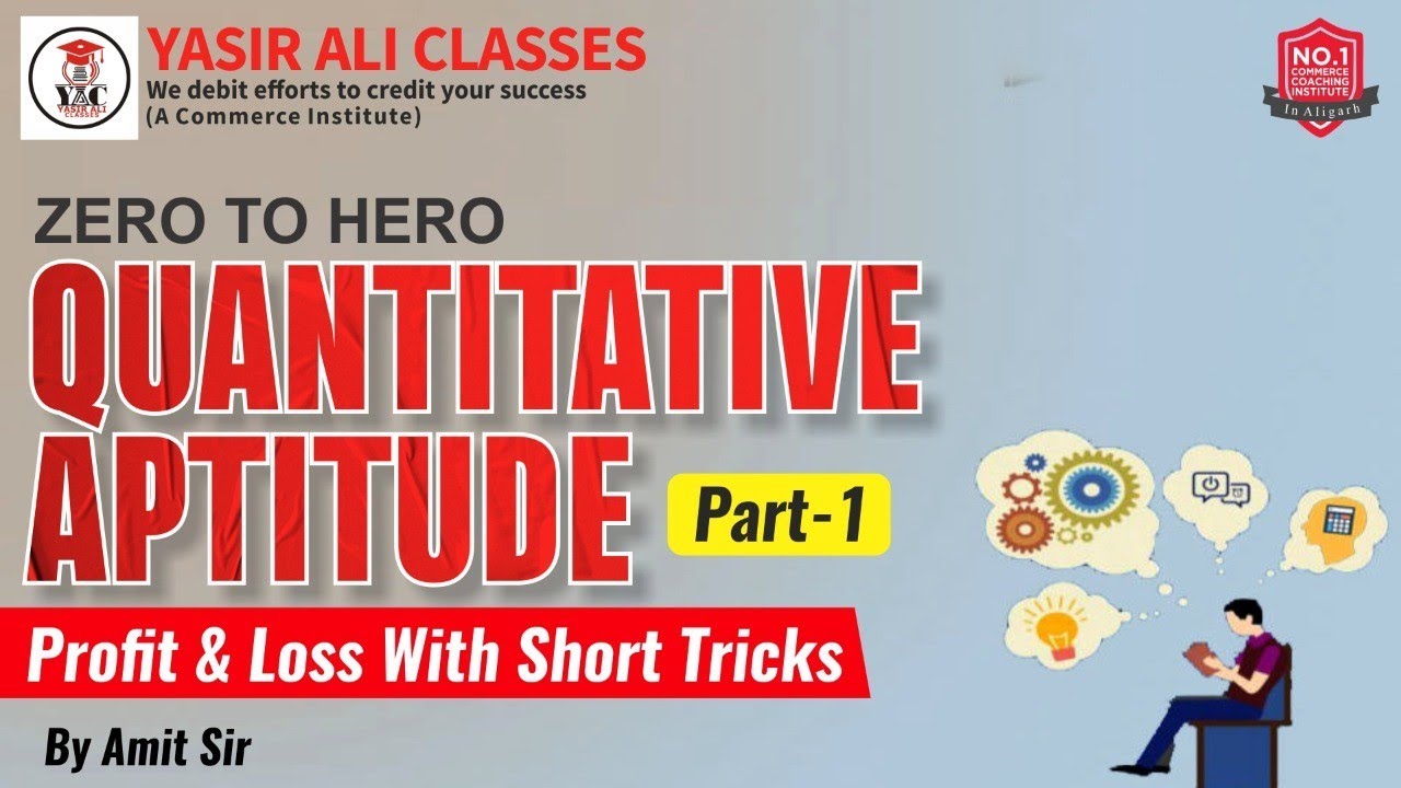 Part-1, Profit, Loss & Discount | Shortcut Tricks | AMU MBA | JMI BBA ...