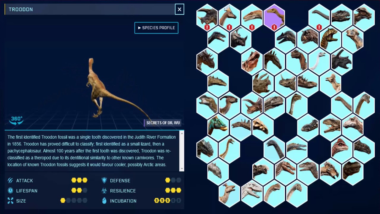 Troodon - Jurassic World Evolution - YouTube