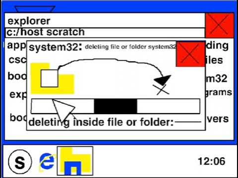 Deleting System32 on my computer - YouTube