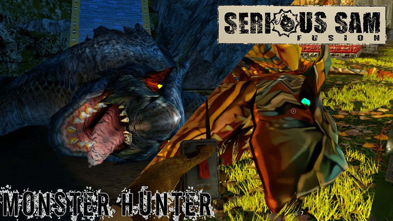 Serious Sam Fusion 2017 Monster Hunter - YouTube