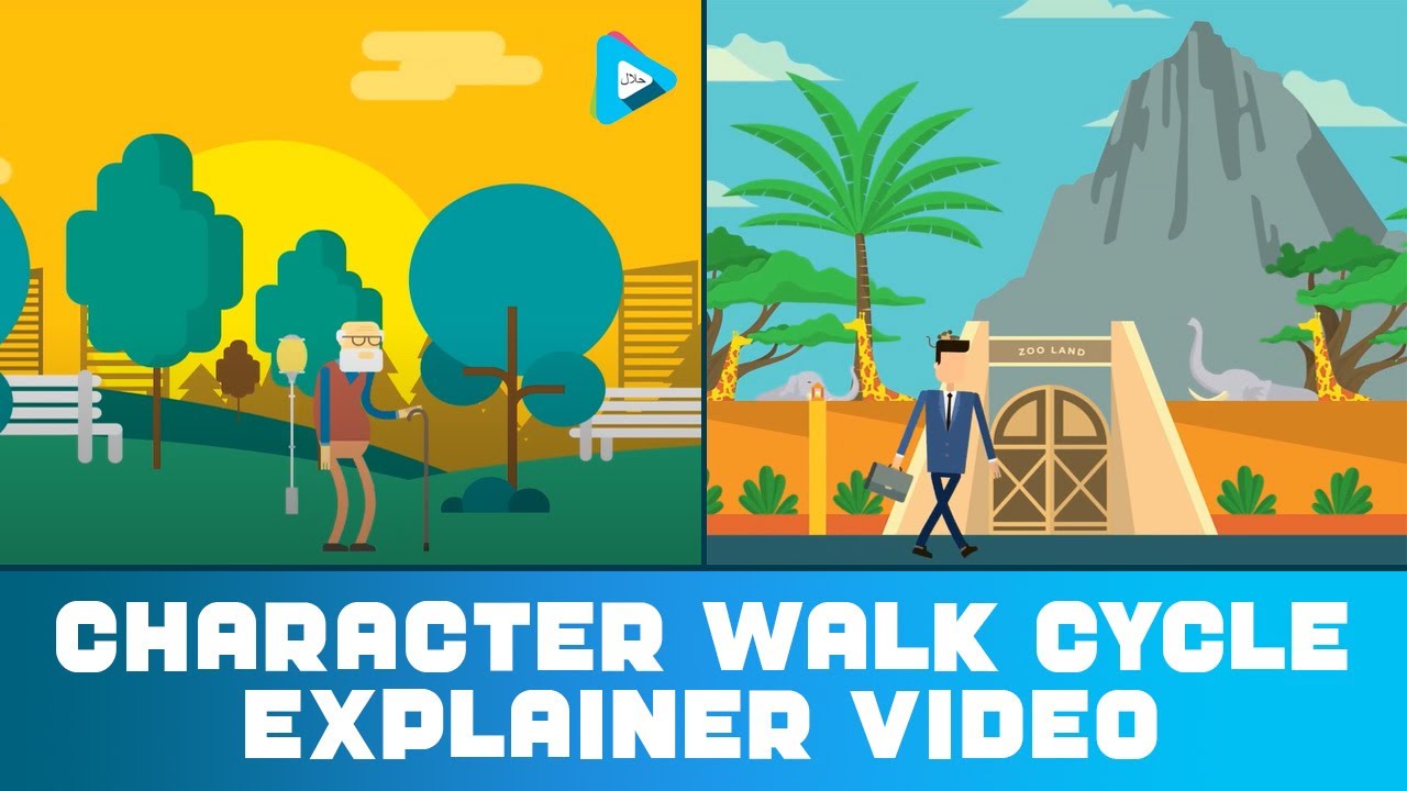 Character Walk Cycle | Explainer Video Production | Best Explainer ...