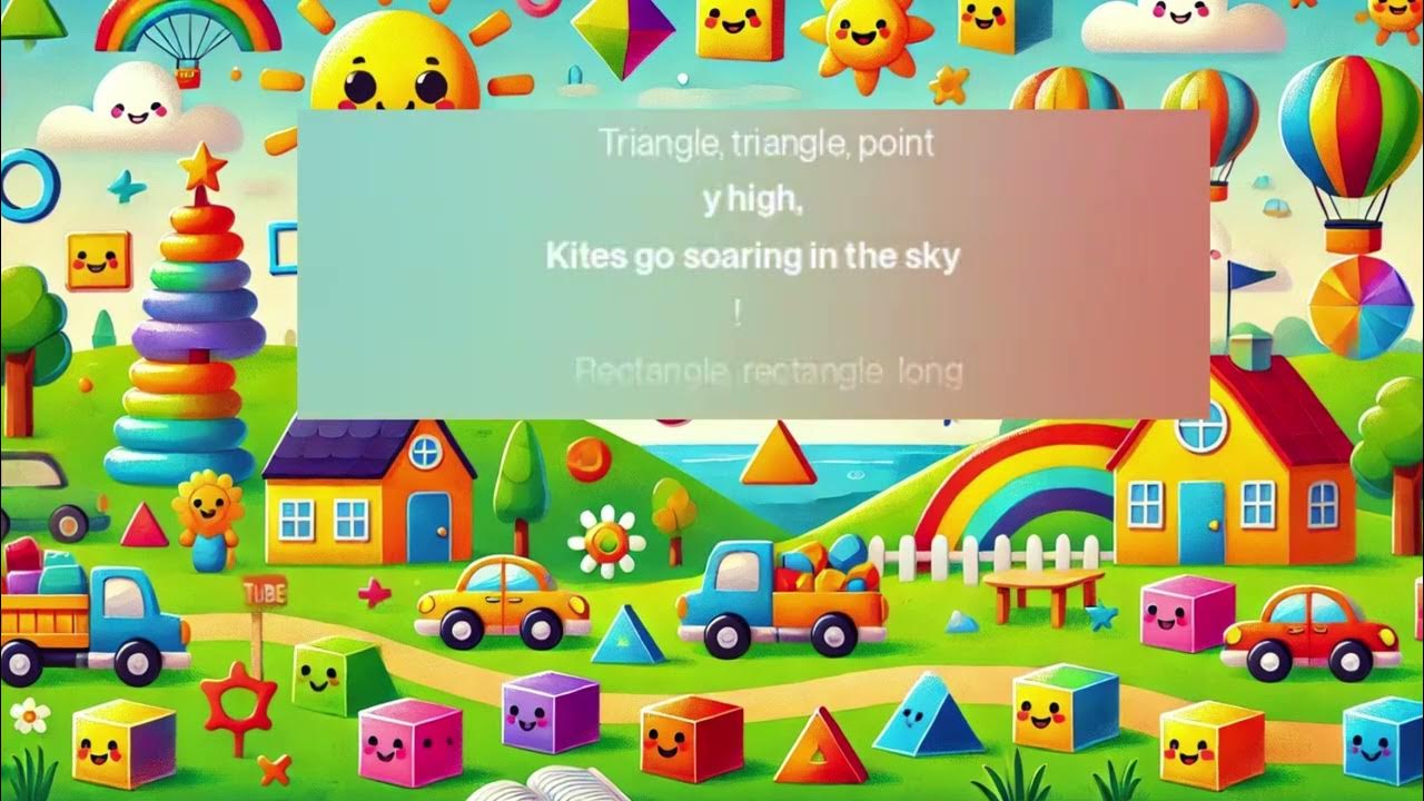 Shapes Are Everywhere! 🎶🔺🔵 Fun Learning Song for Kids | #ShapesSong # ...