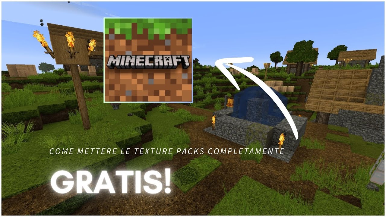 Tutorial su come mettere le texture packs su minecraft java edition, e ...