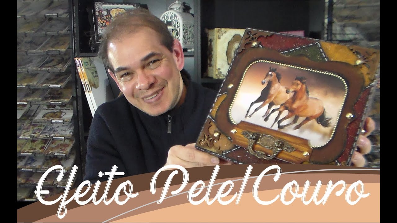 Efeito Pele/Couro - Eu Pinto - YouTube
