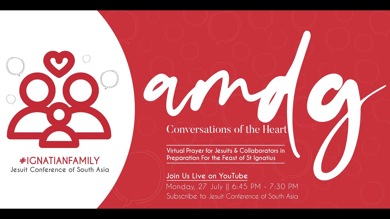 AMDG - CONVERSATIONS OF THE HEART (In Preparation For The Feast of St ...