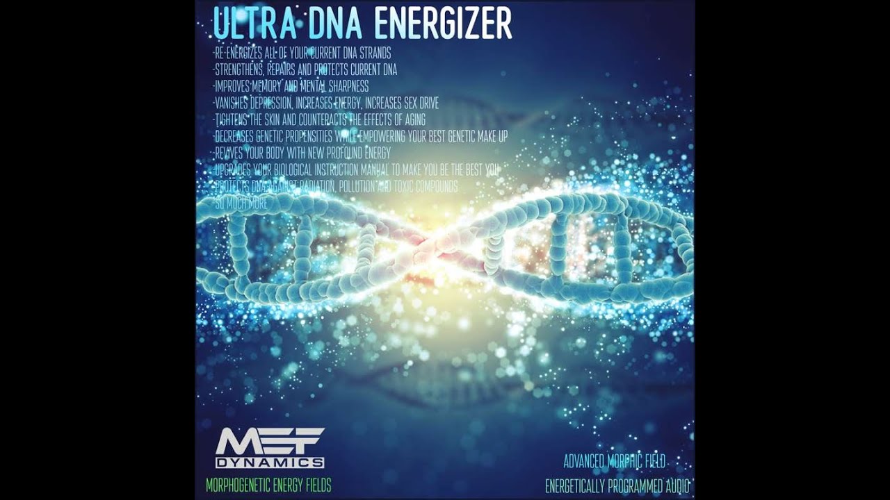 The Ultra DNA Energizer (Morphic Field) - MEF Dynamics - YouTube