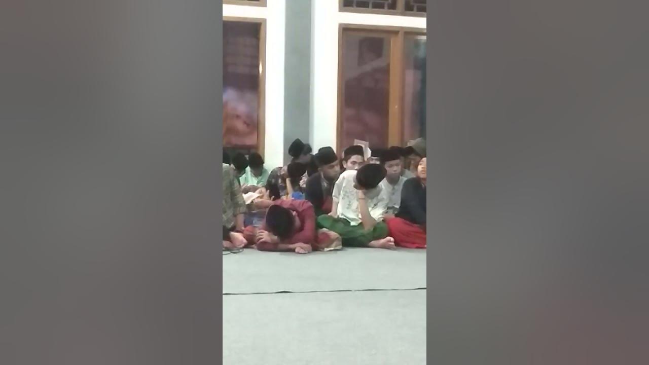 Santri Ngantuk Lagi Ngaji Shorts Ceritasantri Jampangkulon Viral Anggur Youtube