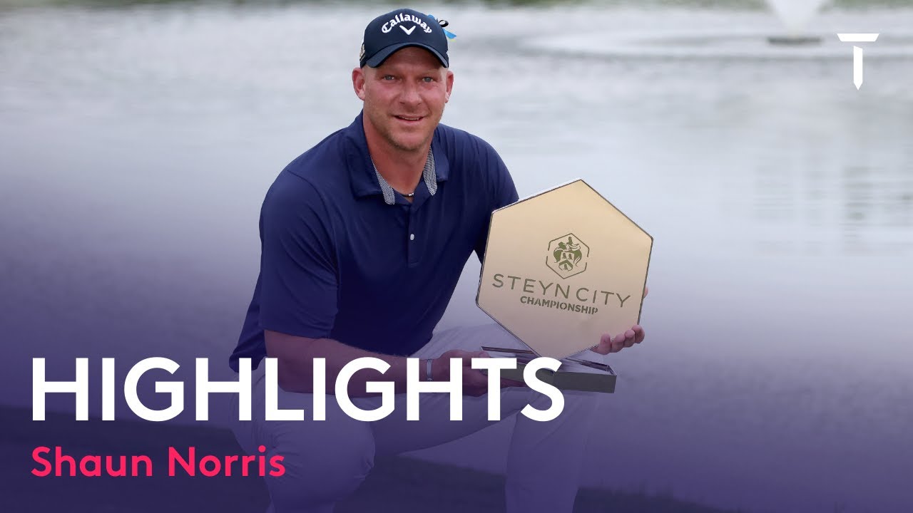 Highlights of Shaun Norris' winning round | 2022 Steyn City ...