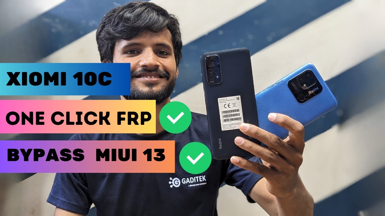 Redmi 10 FRP Bypass MIUI 13 I XIOMI 10C FRP without test point unlock ...