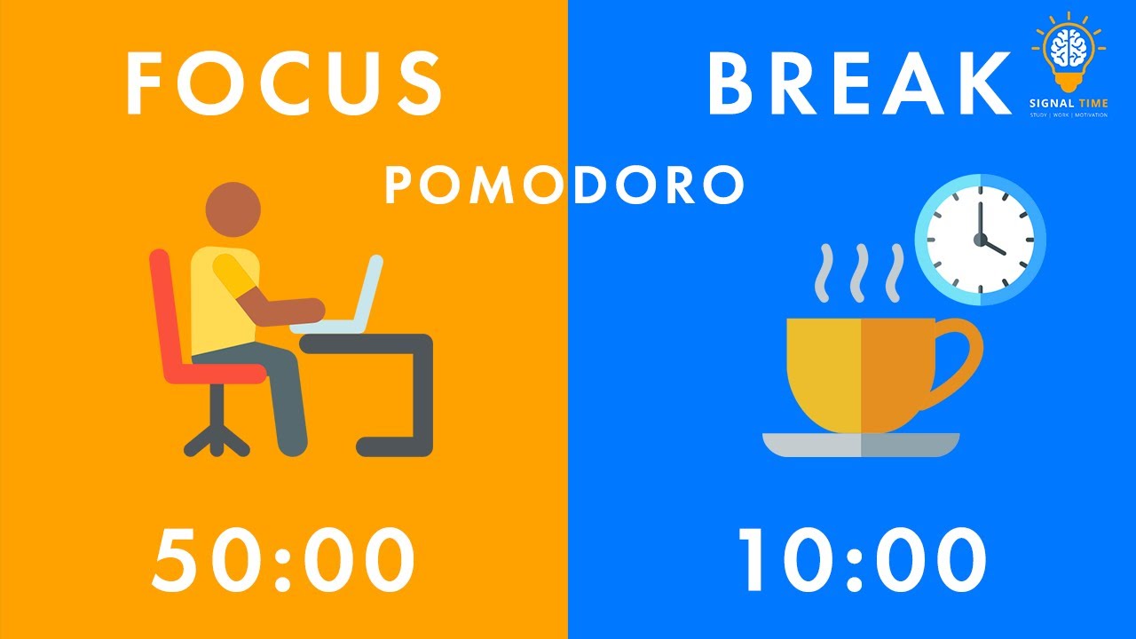 50/10 Pomodoro Timer 5-Hour Study with Me for Deep Focus & ADHD - YouTube