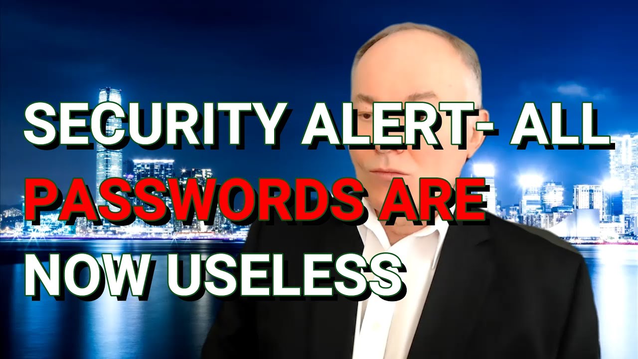 Security Alert - All Passwords Are Now Useless | John Arc Show - YouTube