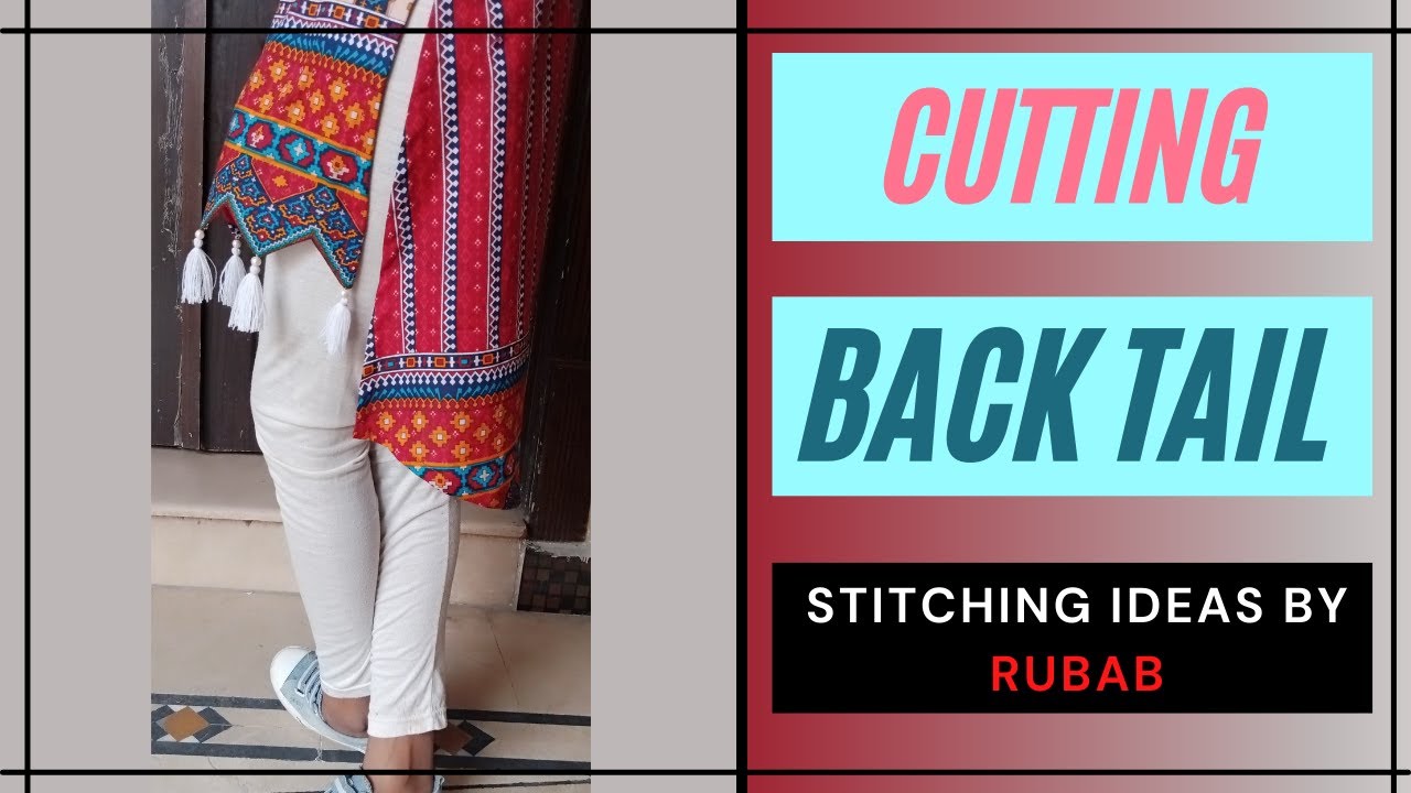 Back tail shirt cutting by stitching ideas by rubab - Shirt cutting ...