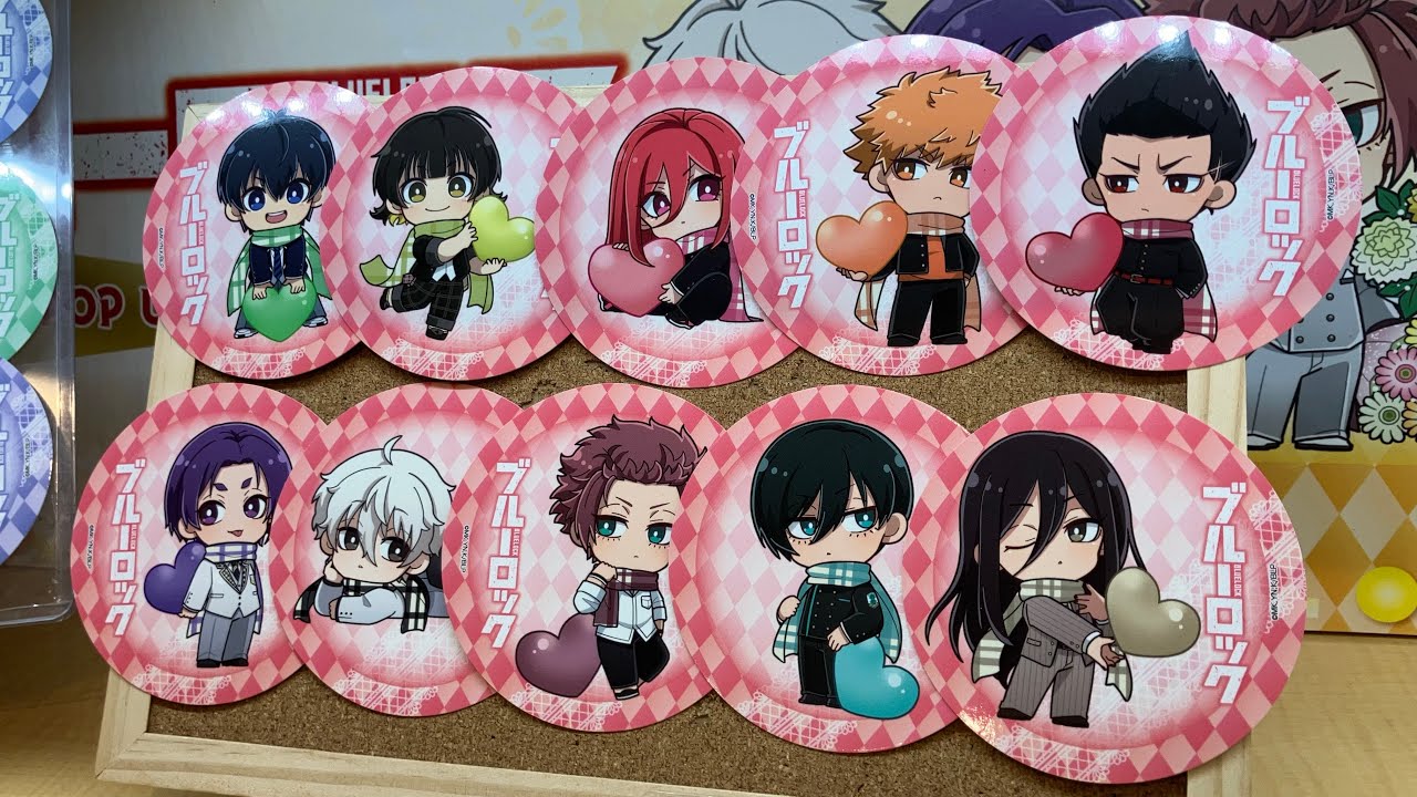「ブルーロック」POP UP SHOP Blue Lock バレンタインVer. キャラクターパネル グッズ展示 ポップアップストア ...