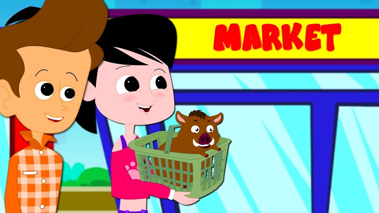 To Market To Market Nursery Rhymes and Kids Songs | Baby Rhyme - YouTube