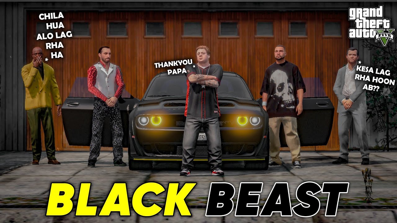 JIMMY BOUGHT MUSCLE CAR | DODGE CHALLENGER | GTA 5 | Real Life Mods ...