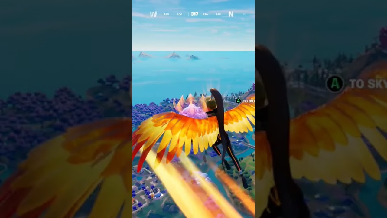 These wings go soo well with this Ari skin ️🌙🧡🤗 #Fortnite #AmongUs # ...