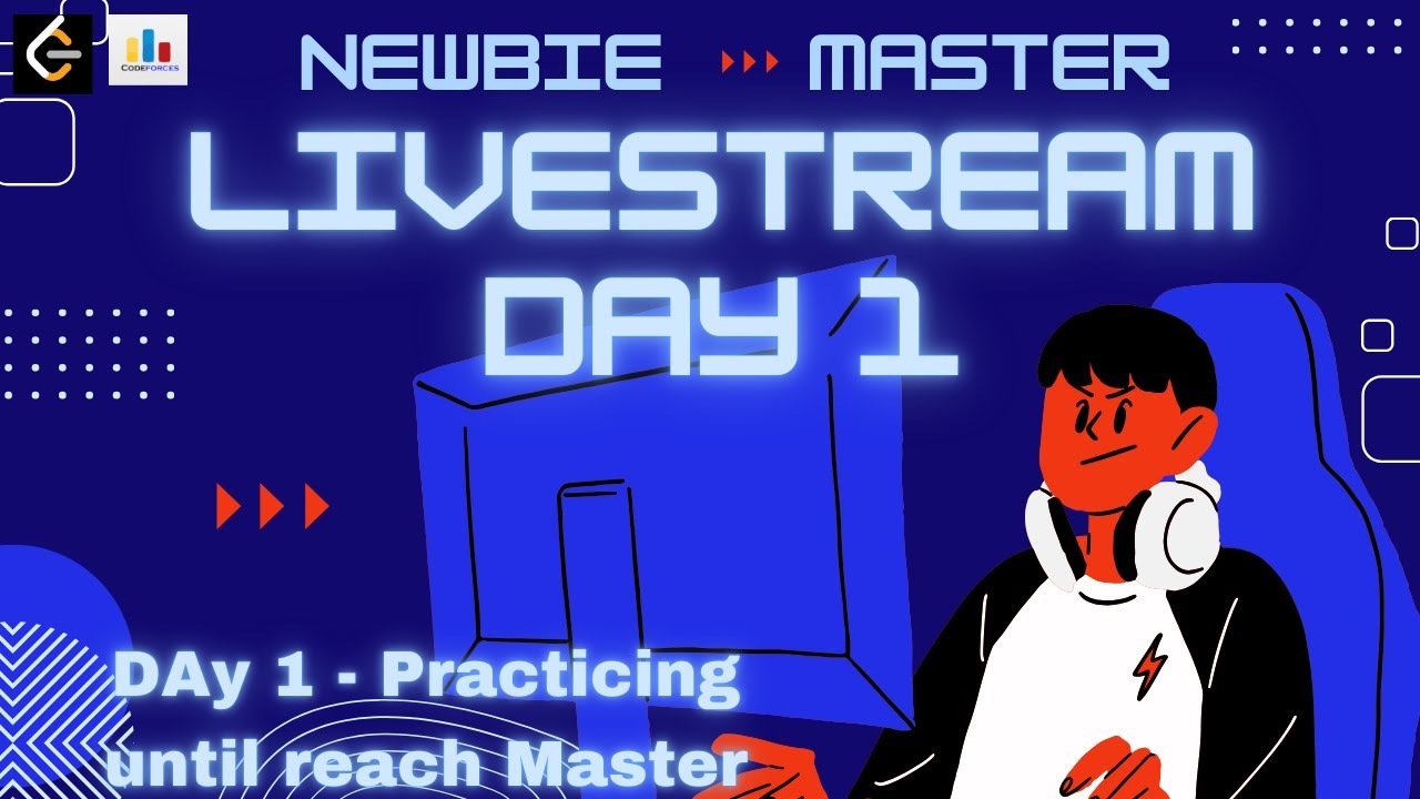 Day 1 Till Master in Codeforce - YouTube