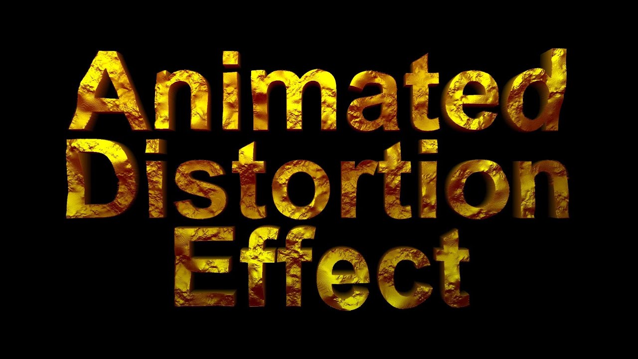How to Create an Animated Distortion Graphic in HitFilm! - YouTube