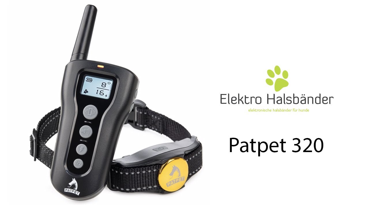 Patpet 320 - Elektronisches Trainingshalsband für Hunde - www.Elektro ...
