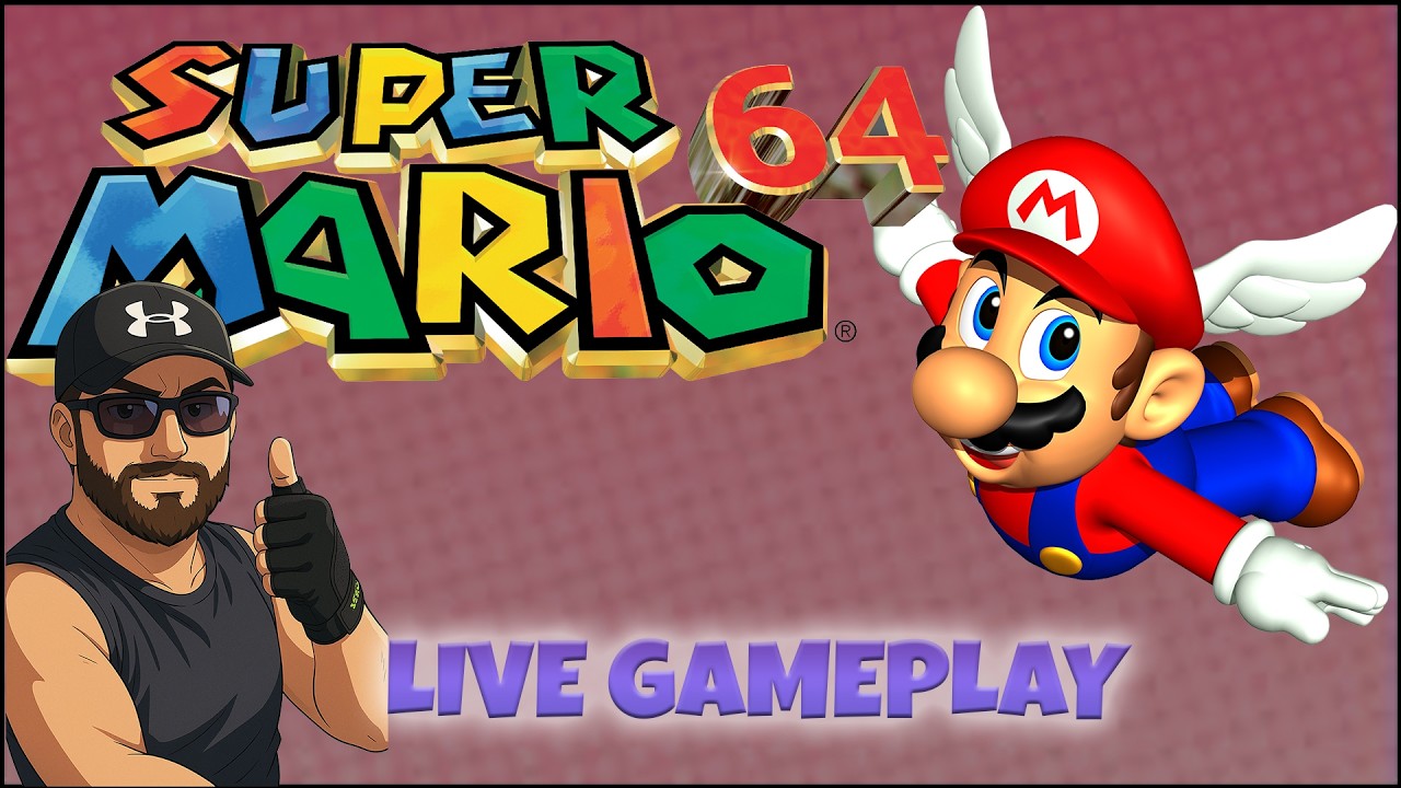 SUPER MARIO 64 Live Gameplay - Trauma, Finale & Kuchen - YouTube
