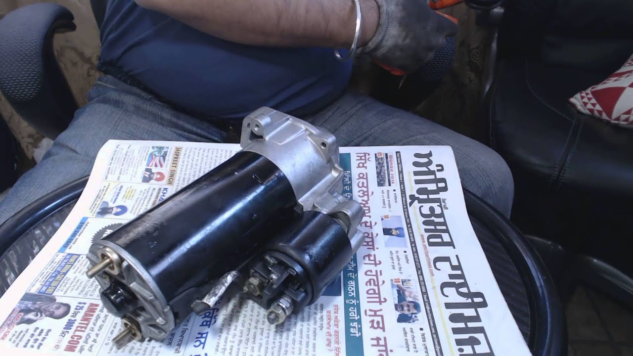 Mercedes Benz Starter Solenoid Re-Built Now !! - Part-3 Video 34 - YouTube