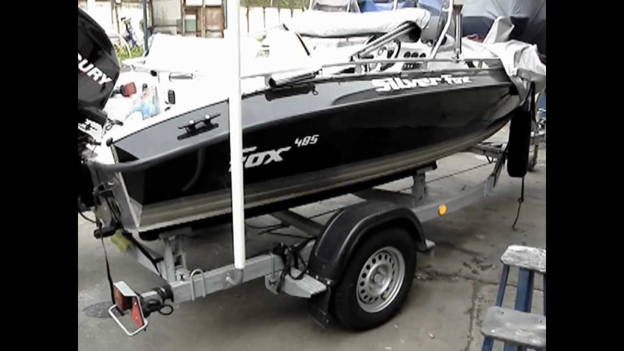 КАТЕР SILVER FOX 485 DC - YouTube