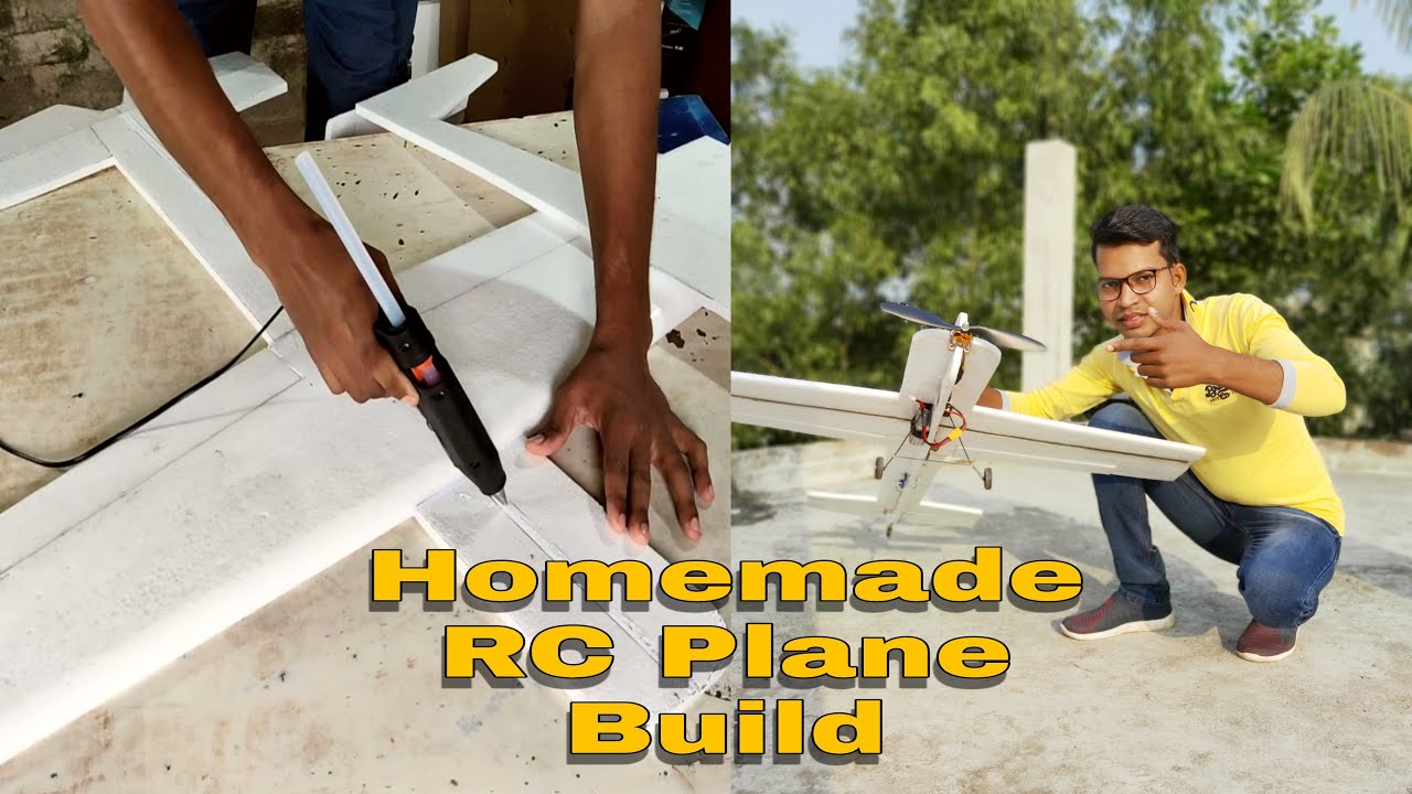 How To Make RC Plane At Home || आसानी से घर पर बनाएं आरसी प्लेन || RC ...