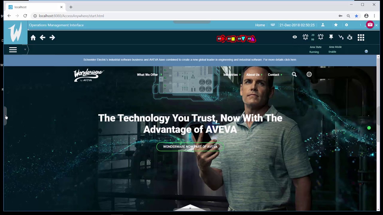 Wonderware OMI with Access Anywhere - YouTube
