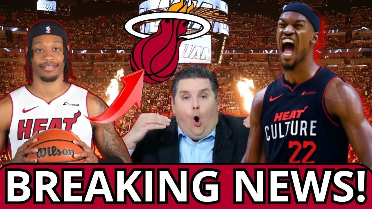 "MIAMI HEAT SHAKE-UP: NEW SIGNING & DEPARTURE SPARKS BUZZ!"🏀MIAMI HEAT ...