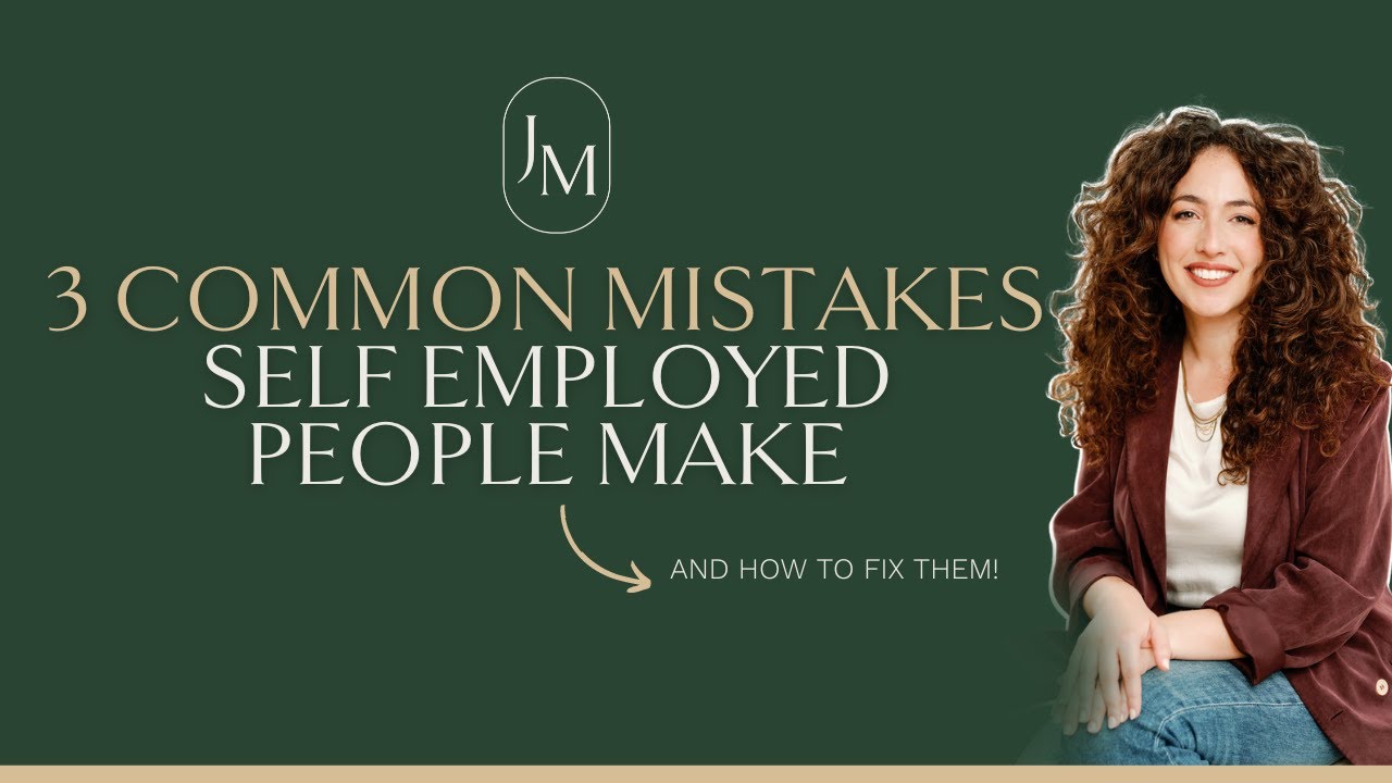 3 Common Mistakes Self Employed People Make (And how to fix them) - YouTube