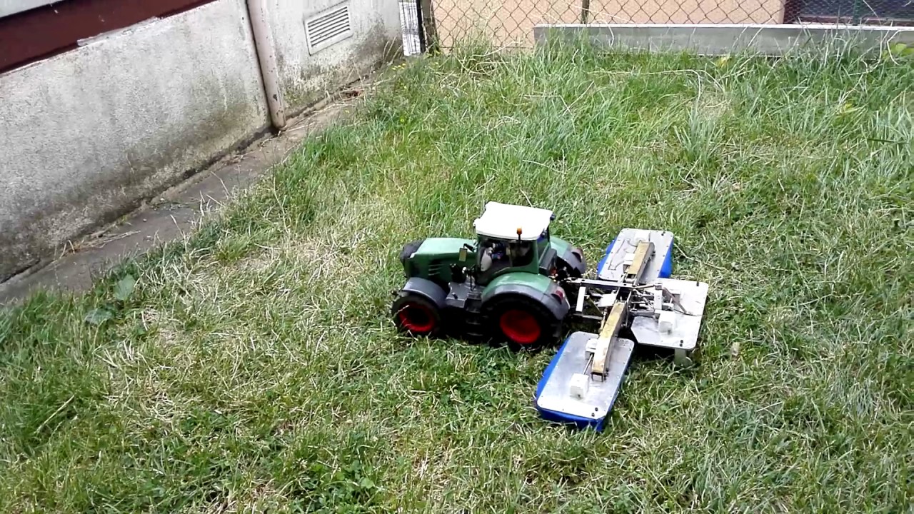 Rc Traktor Mit Echtem Mhwerk