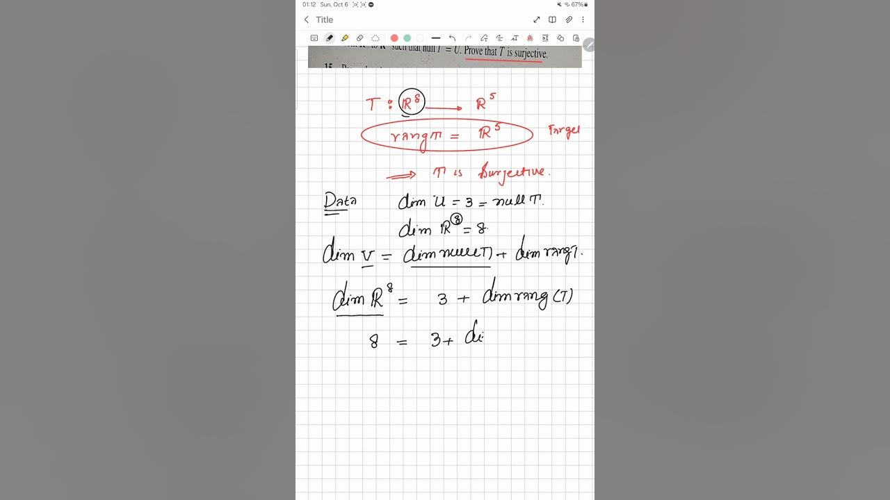 VIDEO ️ ️||UNIT03 ||DONE RIGHT LINEAR ALGEBRA 3RD EDDITION ||EXERCISE 3B||QUESTION 14|| - YouTube