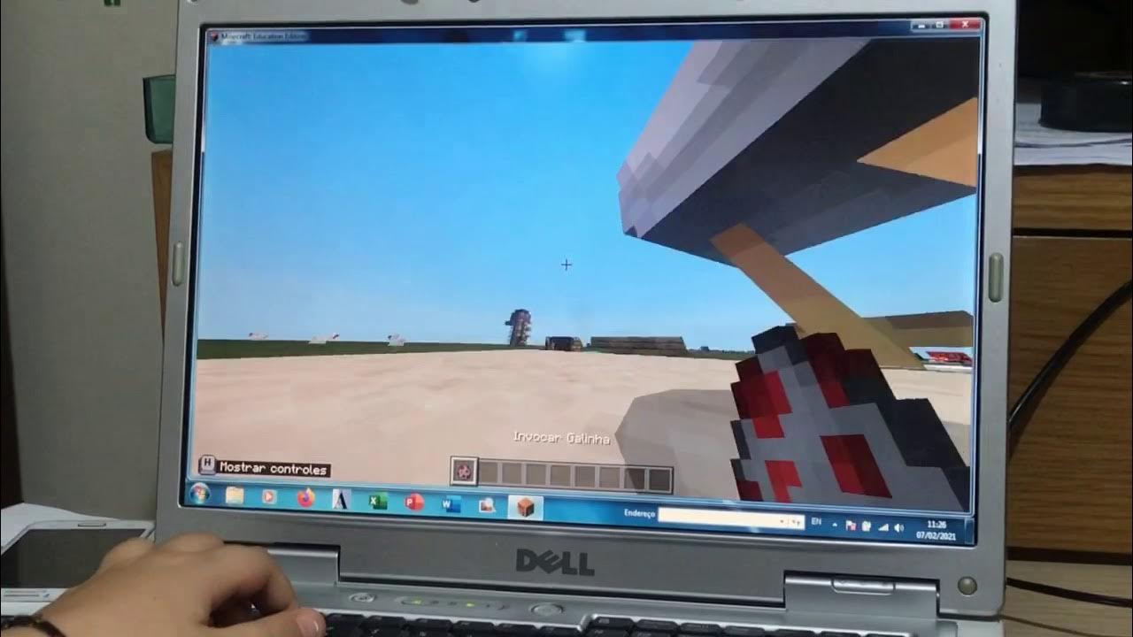 Como ficar pequeno no minecraft sem mod, command_block e addoms - YouTube