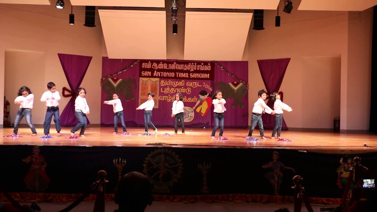 Kutties Chutties Dance - SATS Tamil New year 2016 - YouTube