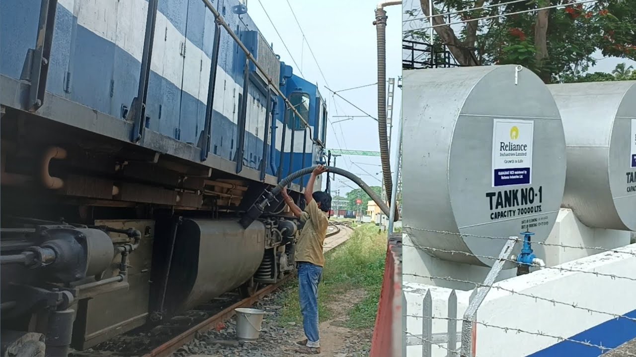 Diesel Locomotive Fueling System Full Coverage || ডিজেল ইঞ্জিনে কিভাবে ...