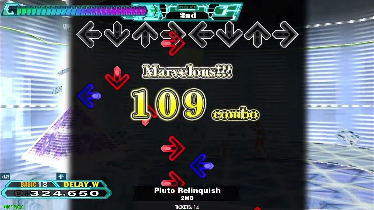 【LV12】DDR / Pluto Relinquish - BASIC DOUBLE with handclap - YouTube